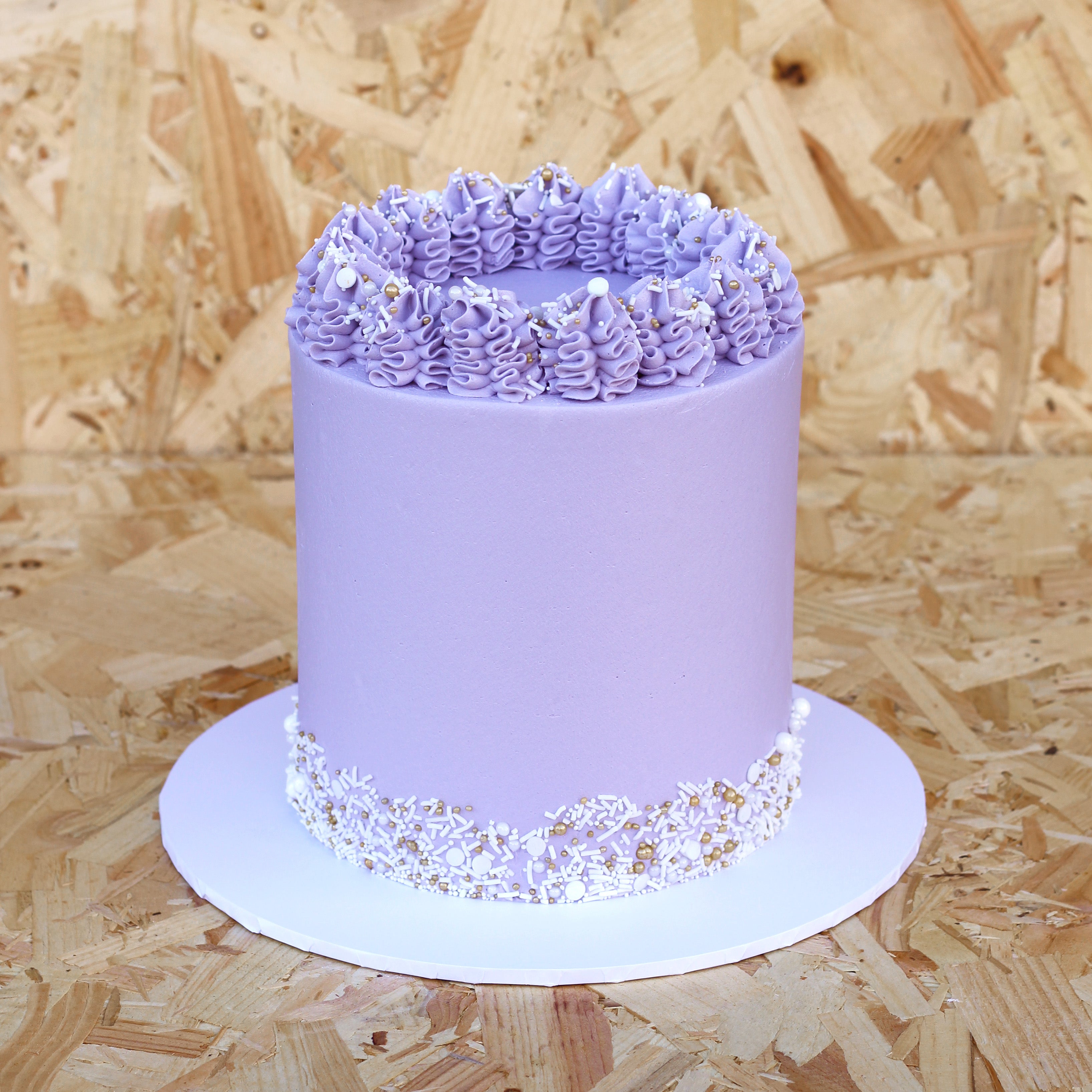 Bright Purple Cake