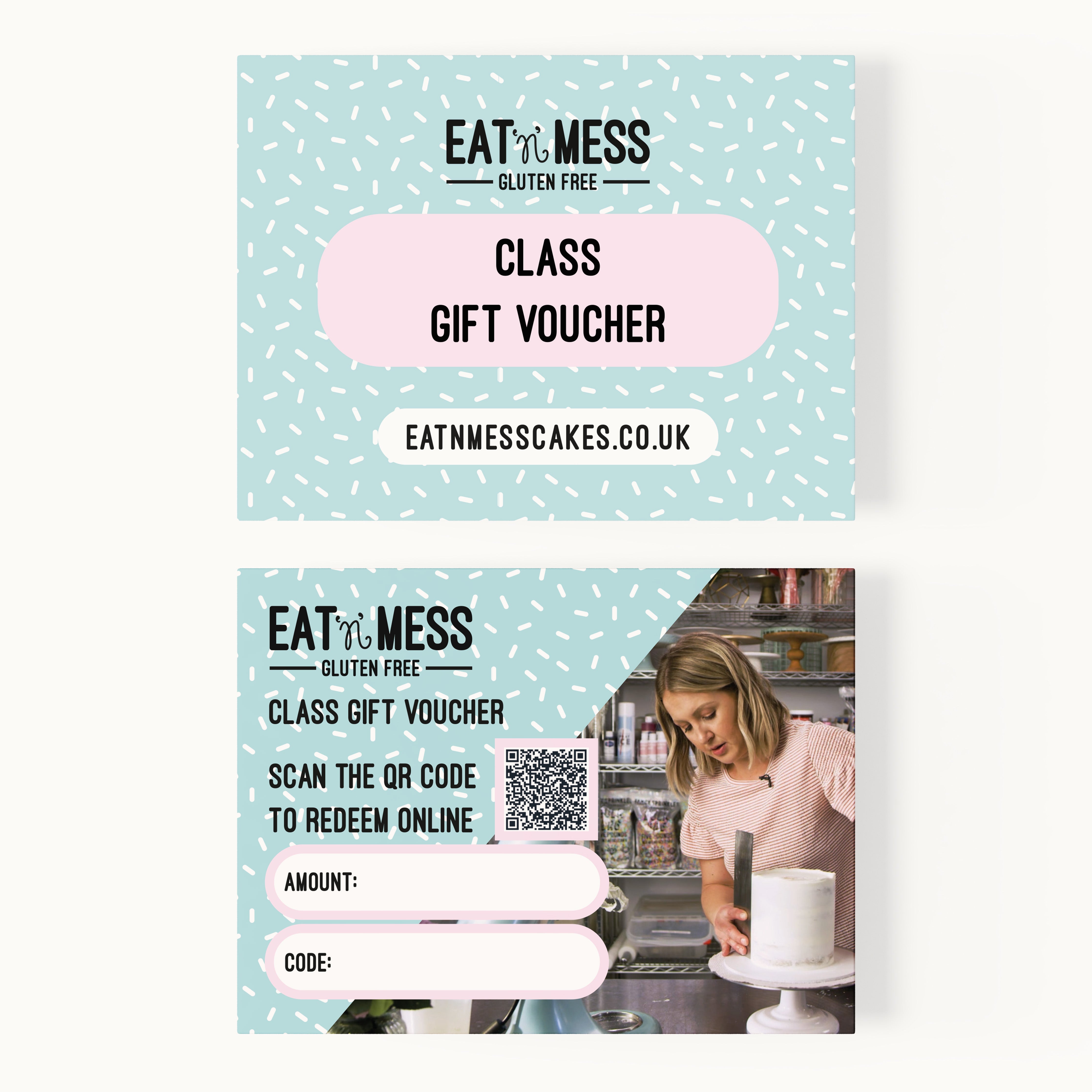 Eat 'n' Mess In-person Class Gift Voucher – Eatnmess