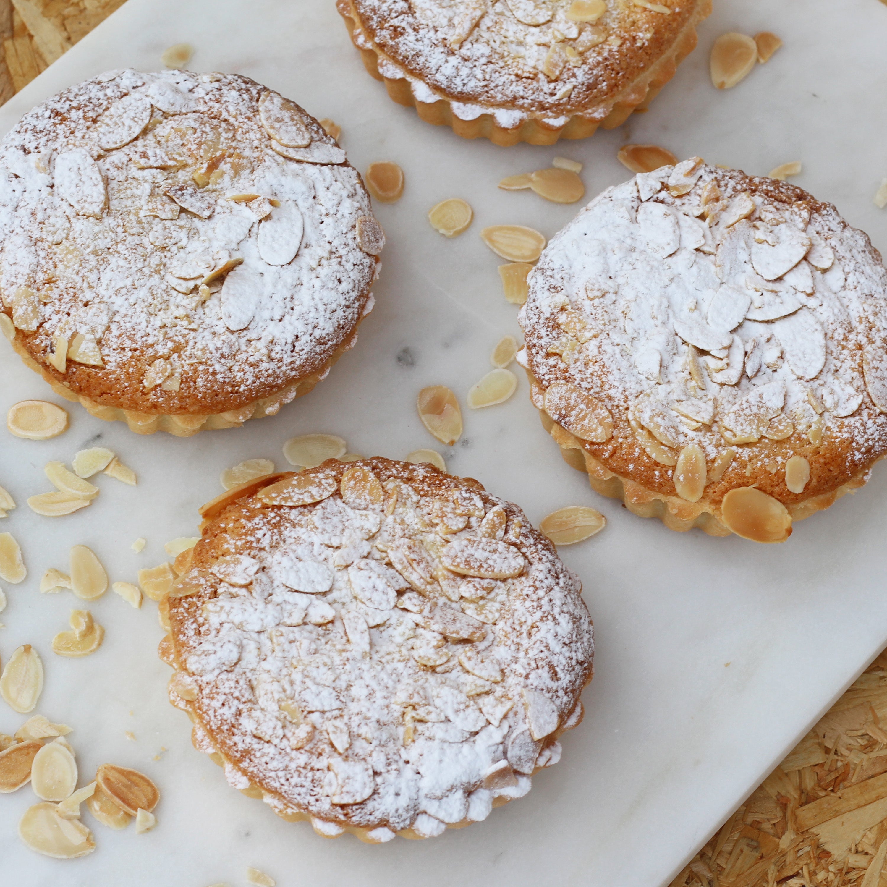 Mini Bakewell Tarts x 2 (GF/N) – Eatnmess