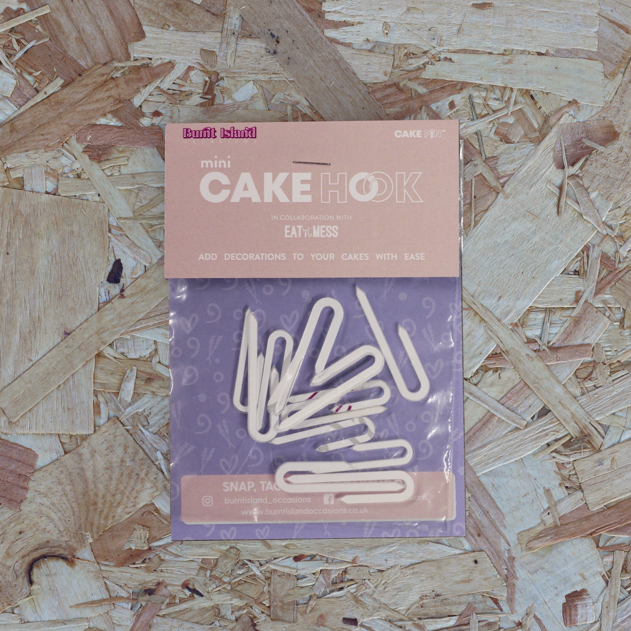 Mini Cake Hook - (x 12 hooks - 2 diff sizes) – Eatnmess